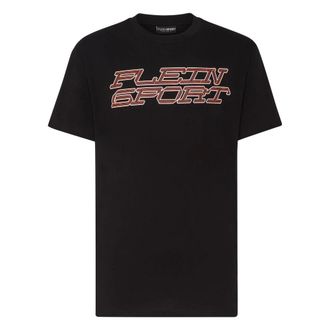 Plein Sport Homme, Tops, Noir, Taille: S T-Chemises