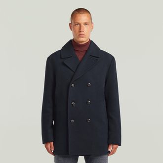 G-Star Wool Peacoat - Dunkelblau - Herren