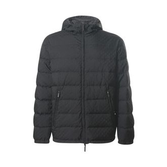 Emporio Armani Doudoune R&eacute;versible en Nylon - Homme - Vestes - Noir - Taille: XL