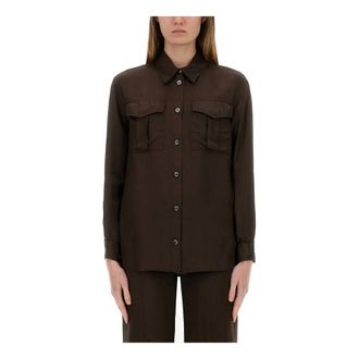 Aspesi Camicia Mod.5489 - - Blouses & Shirts - Damen - Braun - XS