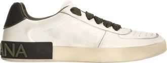 Dolce & Gabbana Homme, Chaussures, Blanc, Taille: 40 EU Baskets