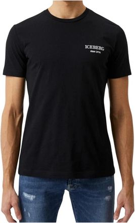 Iceberg Homme, Tops, Noir, Taille: M T-shirt