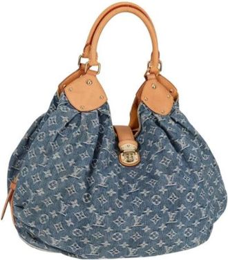 Louis Vuitton Pre-owned Denim sacs-main - Femme - Pre-owned - Bleu - Taille: ONE Size