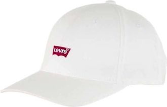 Levi's Homme Housemark Flexfit Cap, REGULAR WHITE, Taille unique EU