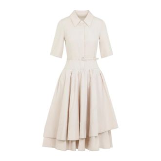 Co Femme, Robes, Rose, Taille: 36 FR SS Belted Long Dress
