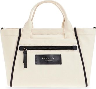 Kate Spade New York Femme, Sacs, Beige, Taille: ONE Size Dash Canvas Tote Bag