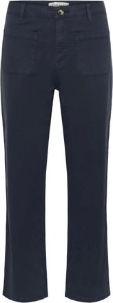 Cream Femme, Pantalons, Bleu, Taille: 48 FR Cropped Pantalons