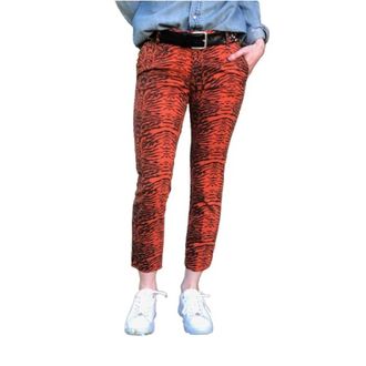 Mason's Jacqueline Curvie Tencel und Lycra Hose - - Trousers - Damen - Rot - 2XS