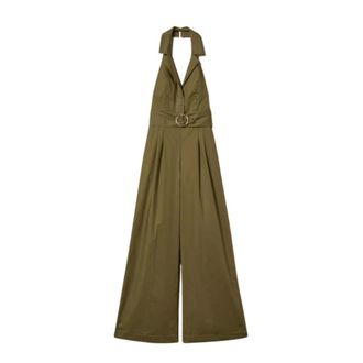 Twinset Femme, Combinaisons et Ensembles, Vert, Taille: 38 FR Combinaison avec Ceinture