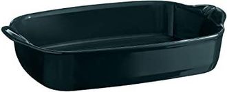 Emile Henry EH739652 Auflaufform, rechteckig, 36,5 x 23,5 cm, Belle-Ile, Weiß