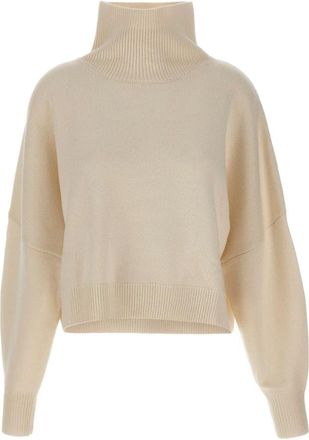 Loulou Studio Femme, Pulls, Blanc, Taille: 42 FR Luke Turtleneck Sweater