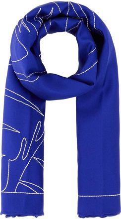 Burberry Femme, Accessoires, Bleu, Taille: ONE Size Scarf