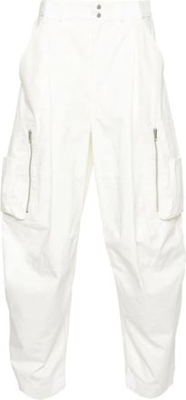 Mordecai Mordecai, Homme, Pantalons, Blanc, Taille: S Straight Pantalons