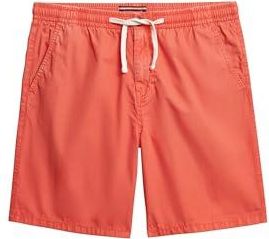 Superdry Short Essentials Walk pour homme, Rouge chiné, XXL