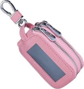 Generic &Eacute;tui de protection pour cl&eacute; de voiture - Double fermeture &eacute;clair s&eacute;curis&eacute;e pour cl&eacute;s de voiture, sac de rangement pour cl&eacute;s &agrave; distance, rangement port