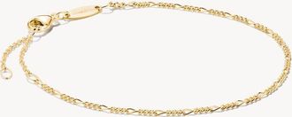 Thomas Sabo Vergoldetes Bettelarmband im Figaro-Design in Gold