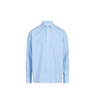 Eton Chemise droite imprim&eacute;e en coton