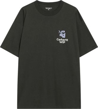 Carhartt Work in Progress S/S Grape Picker T-Shirt - - Tops - Herren - Gr&uuml;n - S