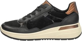 Ara Femme, Chaussures, Noir, Taille: 37 1/2 EU Garda Lace-up Low Shoe