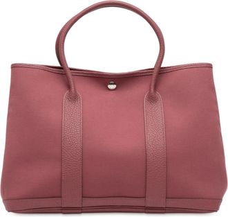 Hermès Shopper - Toile and Negonda Garden Party 36 - Gr. unisize - in Gold - für Damen