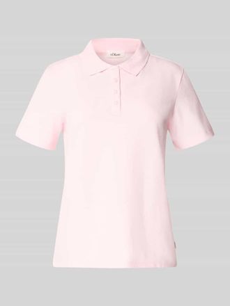 s.Oliver Red Label Regular Fit Poloshirt aus Baumwoll-Mix