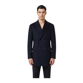 Daniele Alessandrini Cappotto - Homme - Manteaux - Bleu - Taille: XL