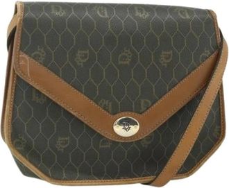 Dior Pre-owned Vintage Canvas Shoulder Bag - - Pre-owned - Damen - Braun - ONE SIZE