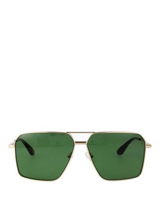 Alexander McQueen Lunettes De Soleil - Vert