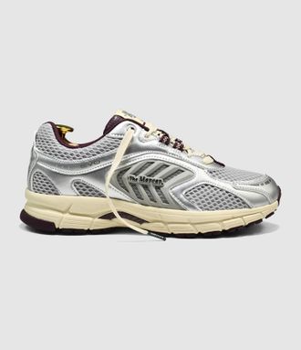 Mercer Amsterdam Baskets Homme The Re-Run Evo Silver Red Silver