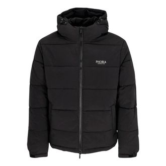 Phobia Archive Foggy Logo Puffy Jacket - - Jackets - Herren - Schwarzk - XL