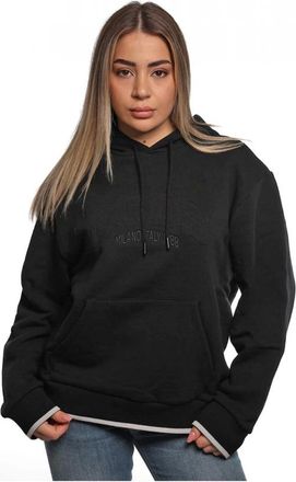 GCDS Gcds, Femme, Sweatshirts et sweats &agrave; capuche, Noir, Taille: 42 FR B2Ew1905Jd1 Sweat &agrave; capuche
