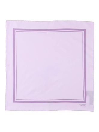 Tom Ford carr&eacute; de poche en soie - Violet