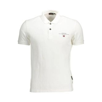 Napapijri Klassisches Polo-Shirt - - Tops - Herren - Wei&szlig; - M
