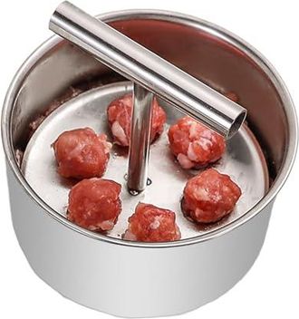 Generico Machine &agrave; boulettes de viande, presse &agrave; boulettes de viande,Machine &agrave; boulettes de viande, Type presse &agrave; 6/12 trous, outils de fabrication de boulette