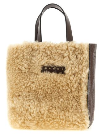 Marni Museo Tote Bag - Cream