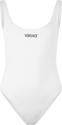 Versace Femme, Maillots de bain, Blanc, Taille: 42 FR Maillot de bain une pi&egrave;ce