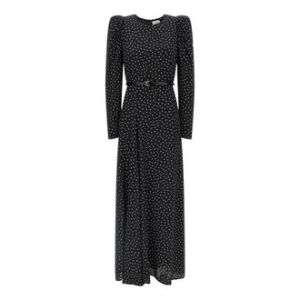 P.A.R.O.S.H. Stelle Langes Kleid - - Dresses - Damen - Schwarzk - L