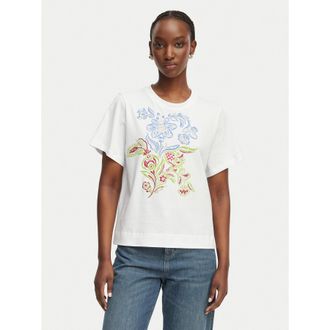Marella T-Shirt Emme by Marella Paraggi 2615971082 Wei&szlig; Relaxed Fit