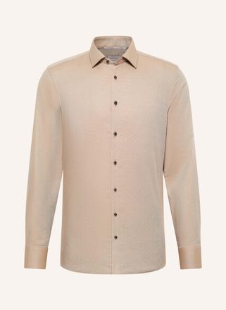 Eterna Hemd Slim Fit braun
