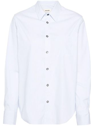 Zadig&Voltaire chemise ray&eacute;e Taskiza - Bleu