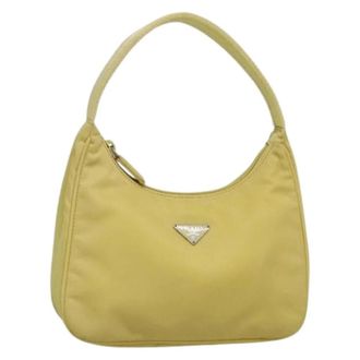 Prada Pre-owned Nylon prada-taschen - - Pre-owned - Damen - Gelb - ONE SIZE