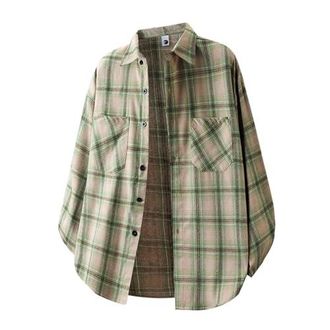 Generic Sweat Marron sans Capuche Longue Manchette Mariage Épaisse Gamme Indienne Ample Légère Or Pression Américain Croisée Saumon Chics Sweatshirts Papy Col