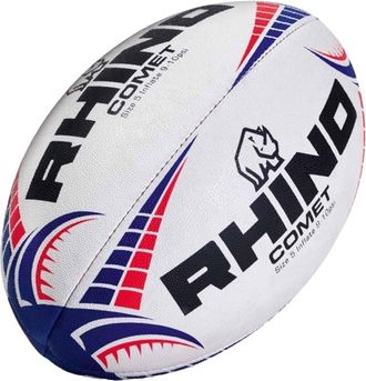 Rhino Comet Rugbyball Match S5, Wei&szlig;