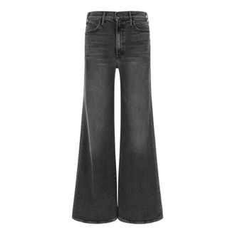 Mother Femme, Jeans, Gris, Taille: W24 Hustler Roller Sneak Jeans