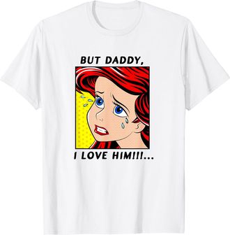 Disney The Little Mermaid Ariel But Daddy I Love Him Comic 1 T-Shirt