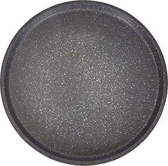 Aeternum Madame Petravera - Rundes Pizza-Backblech, Durchmesser: 33 cm, Höhe: 1,5 cm, Material: Aluminium, Farbe: Grau