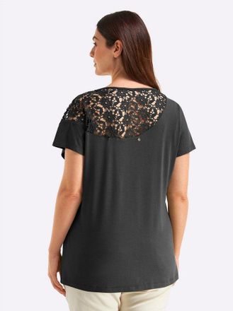 Sheego T-Shirt Kurzarm-Shirt Kurzarm