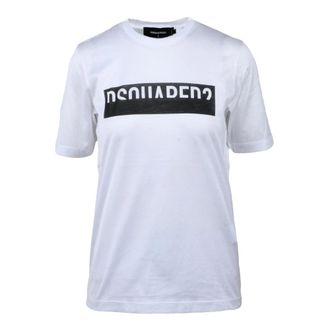 Dsquared2 Femme, Tops, Blanc, Taille: 40 FR T-Chemises