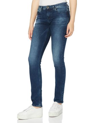 Garcia Garcia Damen 271 Straight Jeans, Blau (Aged Marine 2247), W26/L32 (Herstellergröße: 26)