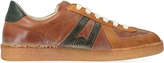 Moma Moma, Homme, Chaussures, Brun, Taille: 45 EU Vulcano Baskets